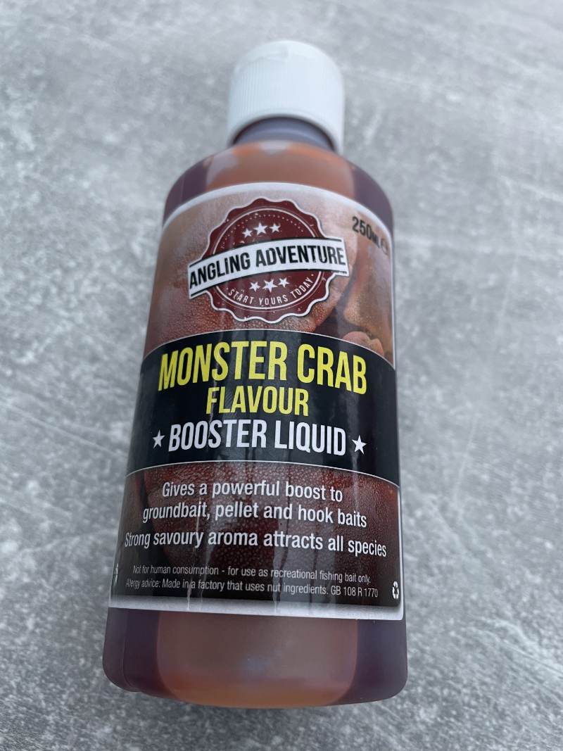 ANGLING ADVENTURE MONSTER CRAB FLAVOUR BOOSTER LIQUID – Fantasy Fishing